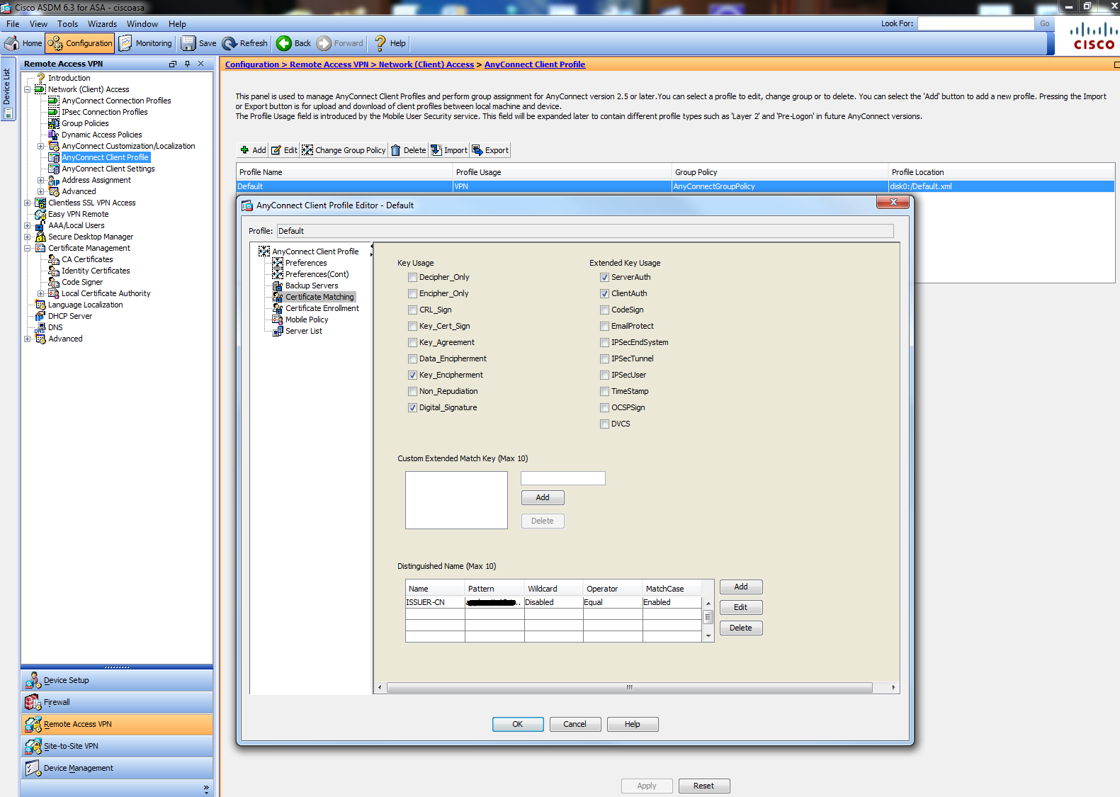 Solved: Authenticating AnyConnect VPN client using certificates - Cisco ... Solved: Authenticating AnyConnect VPN client using certificates - Cisco ...